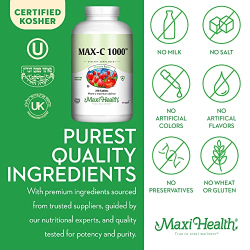 Maxi Health vitamin C for energy boost