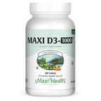 Maxi Health Vitamin D3 1000 IU tablets
