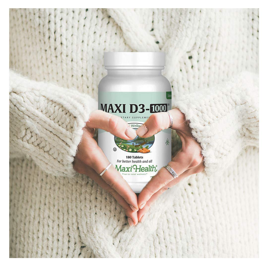 Maxi Health vitamin D3 for bone strength