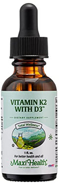 Maxi Health vitamin D3 with K2