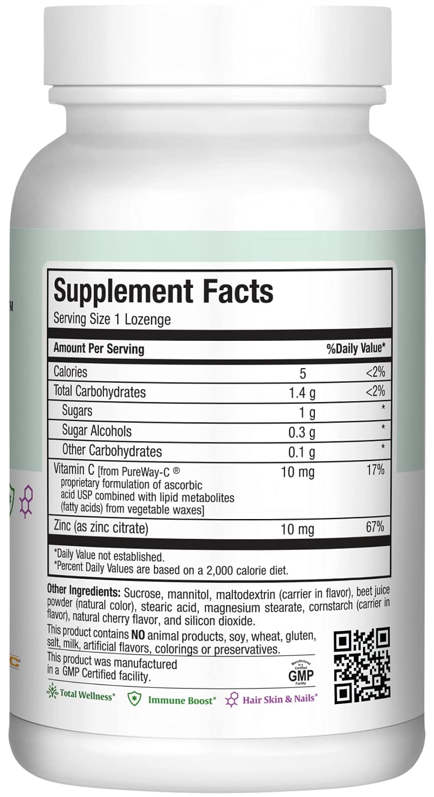 Maxi-Health zinc supplements for wellness