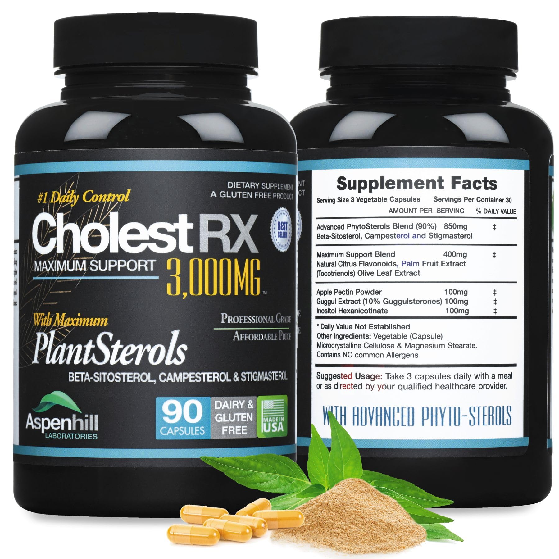 Maximize wellness with phytoSterol complex