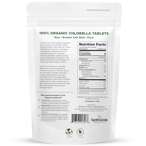 maximum absorption chlorella tablets