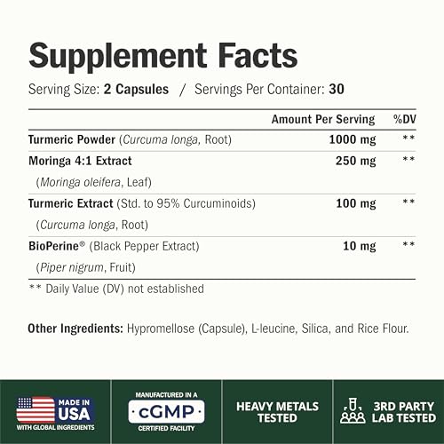 Maximum absorption moringa extract