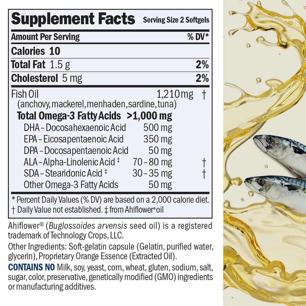 Maximum Essential Omega-3 softgels