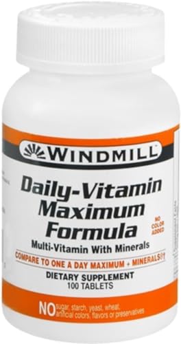 maximum formula blended vitamin & mineral supplements