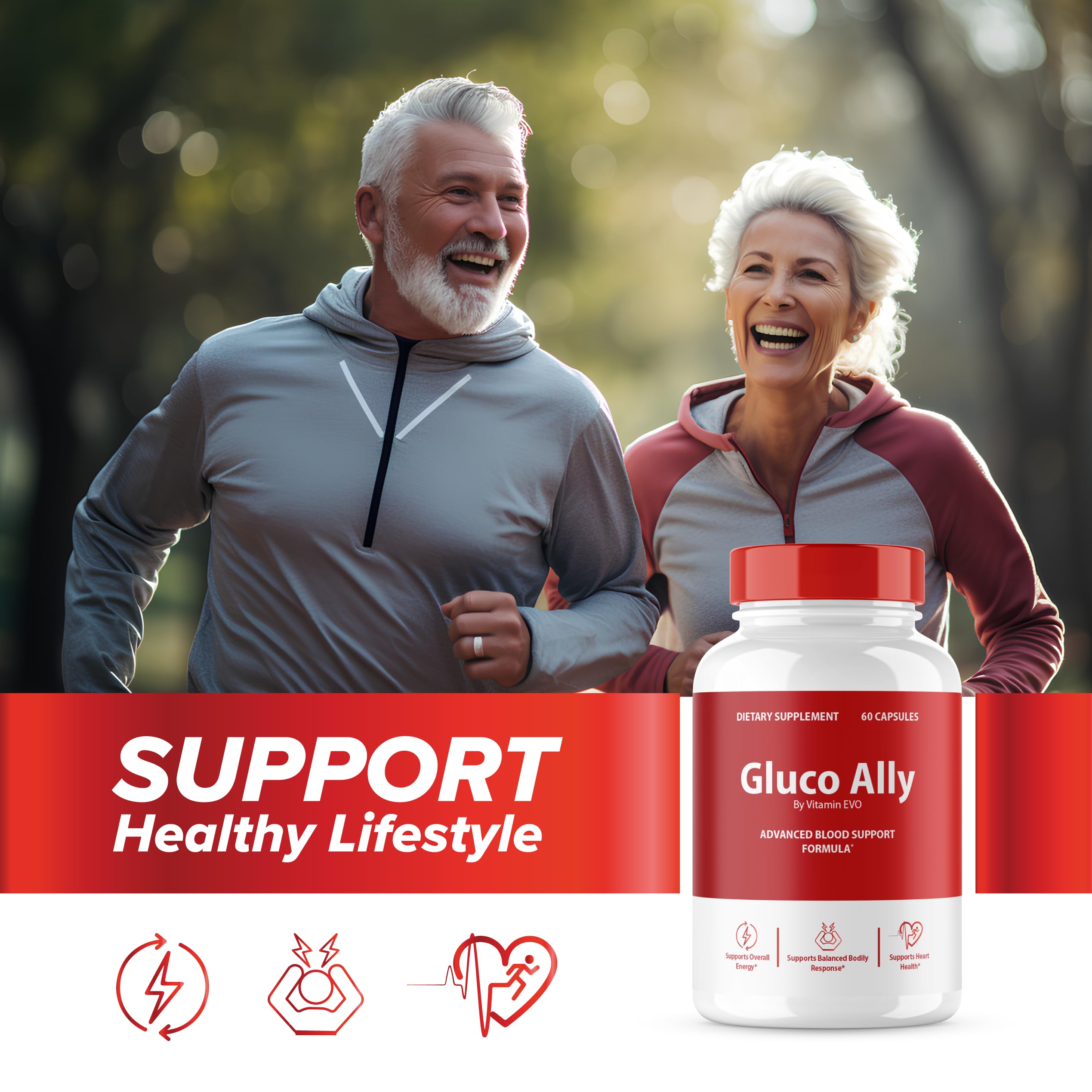 maximum health support with Gluco Ally