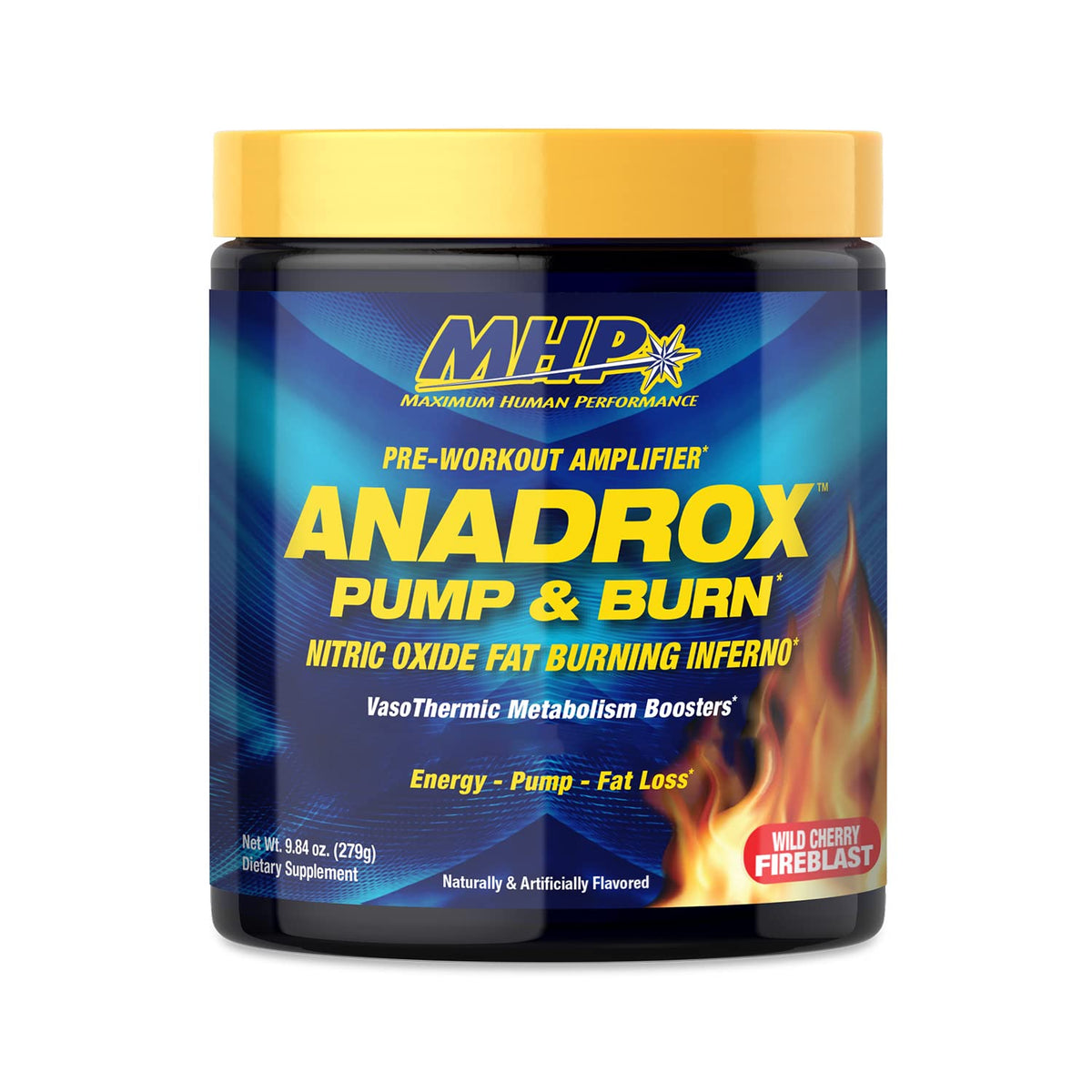 Maximum Human Performance Anadrox pre-workout energy boost