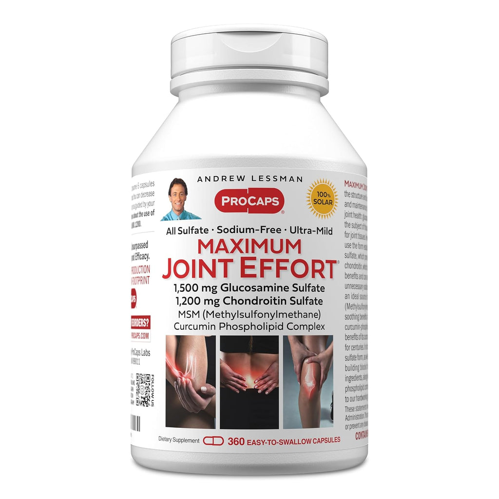 Maximum Joint Effort glucosamine capsules