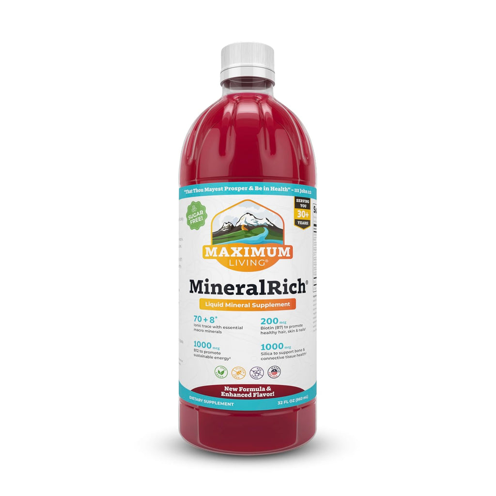 Maximum Living trace minerals supplement