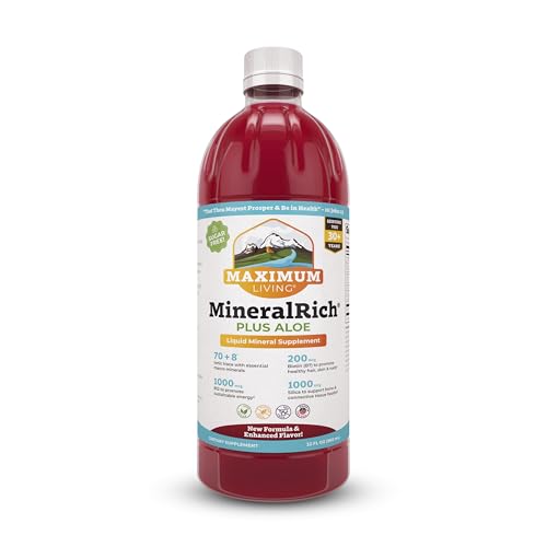 Maximum Living trace minerals supplement
