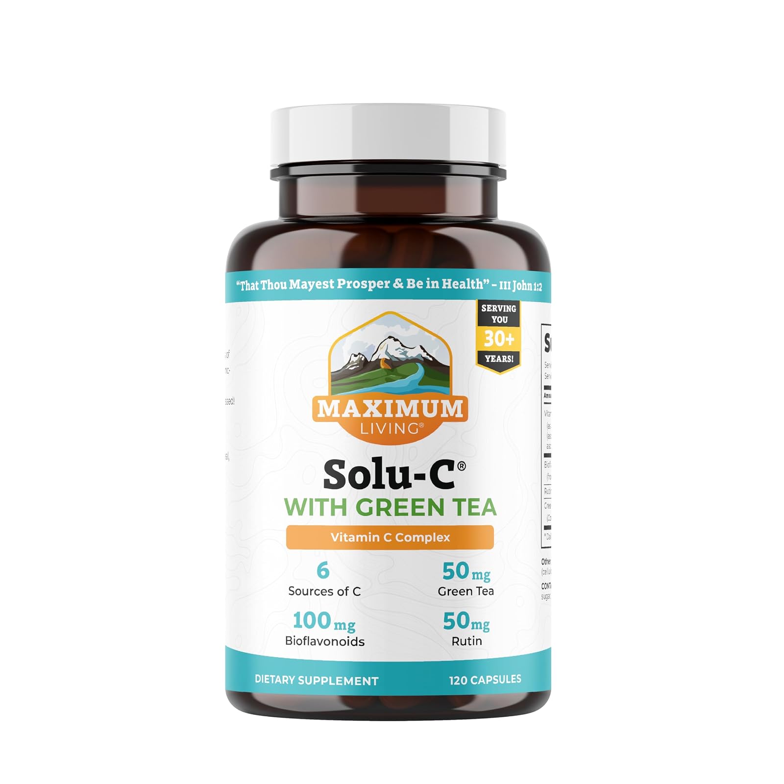 maximum living vitamin c capsules