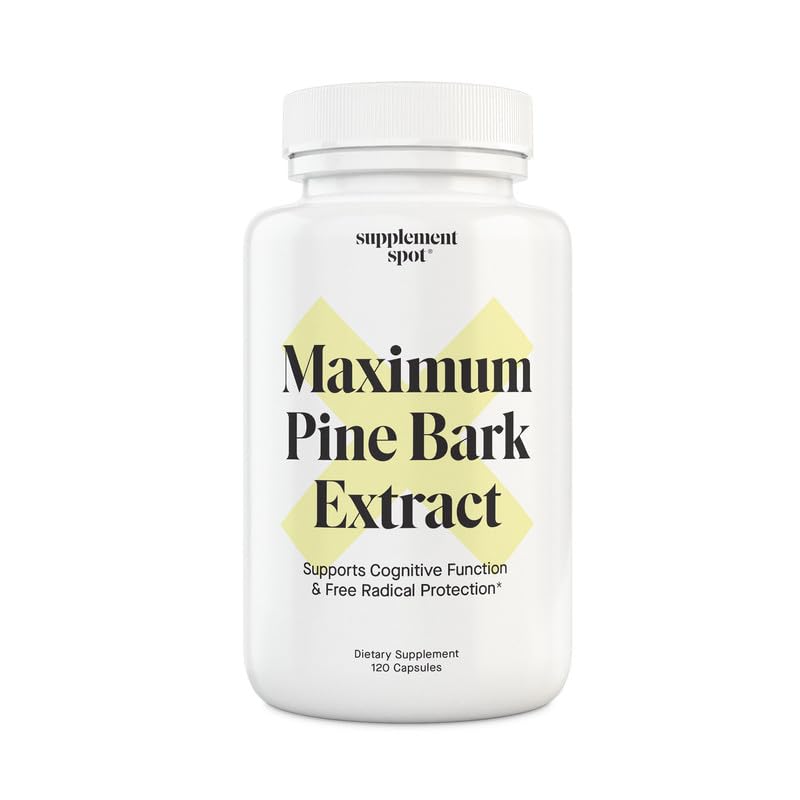 Maximum Pine Bark Extract capsules for antioxidants