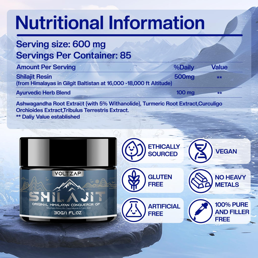 maximum potency shilajit benefits