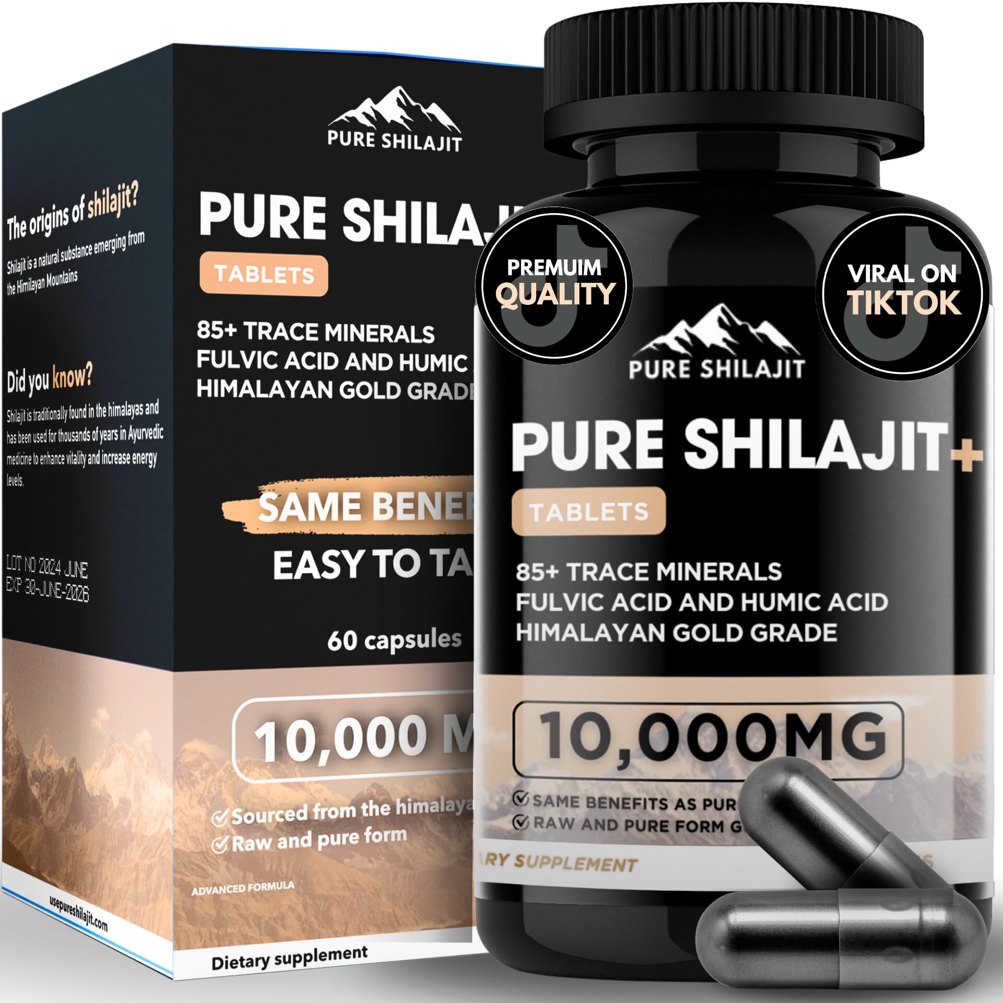 maximum potency shilajit capsules