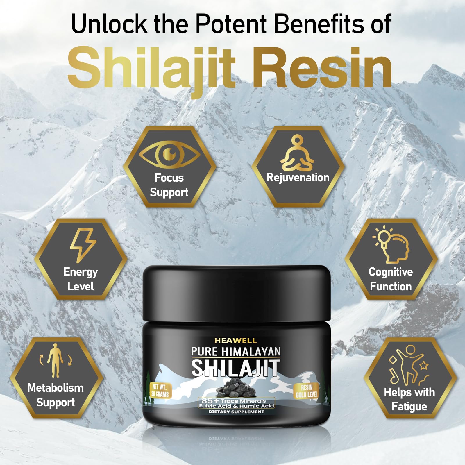 maximum potency shilajit for wellness