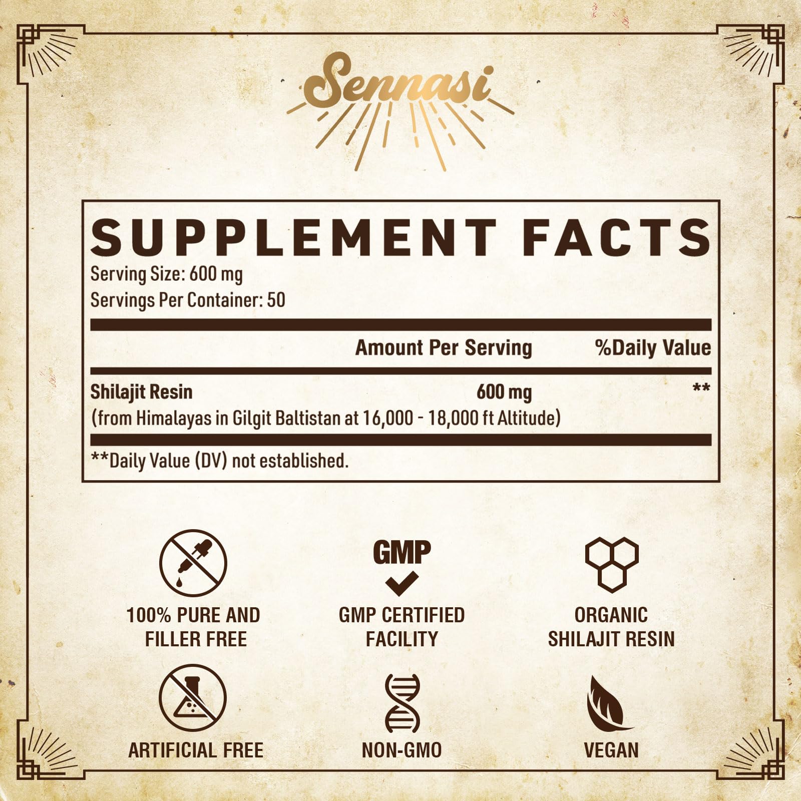 maximum potency shilajit supplement