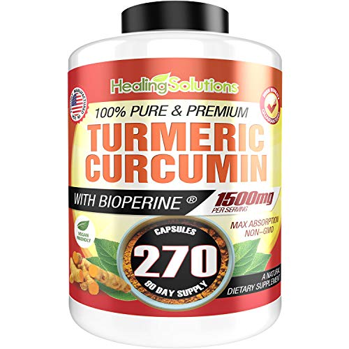 maximum potency turmeric curcumin capsules