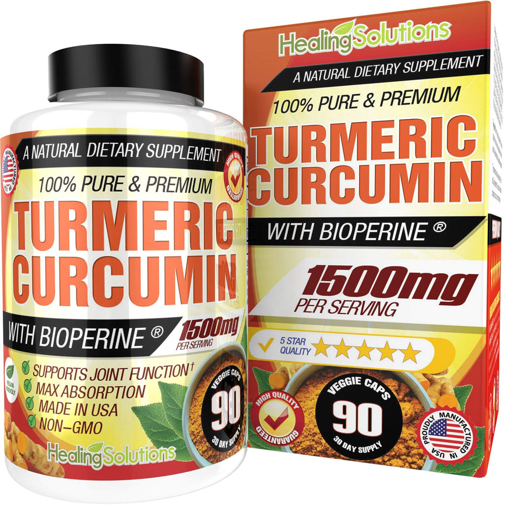 maximum potency turmeric curcumin supplement