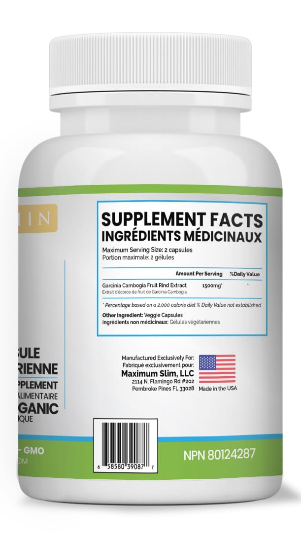 Maximum Slim capsules for weight management