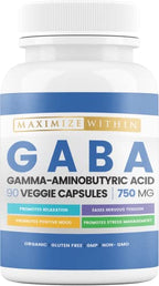 Maximum Slim GABA 750 mg benefits