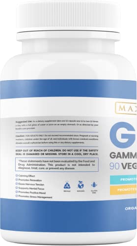 Maximum Slim GABA mood support