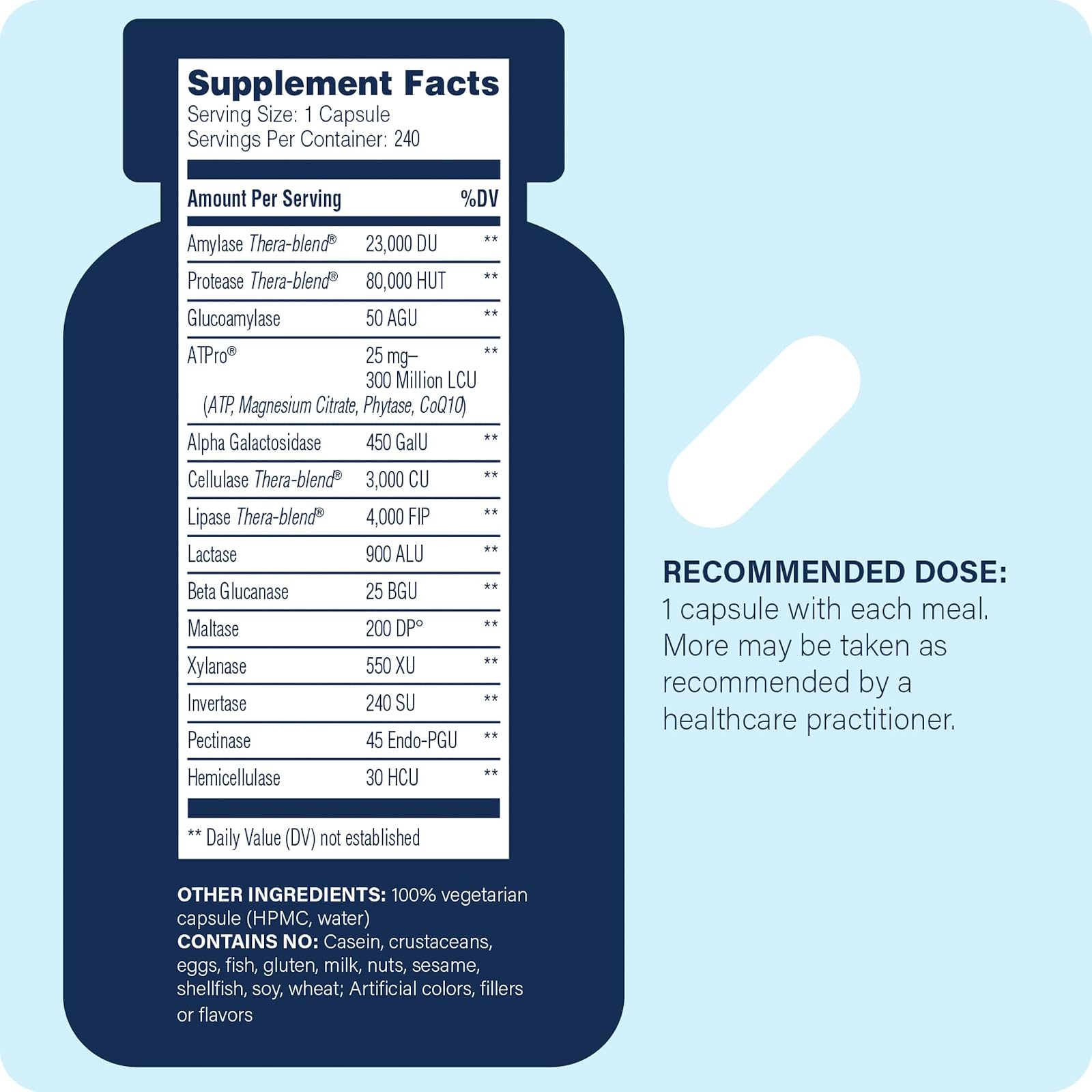 maximum strength digestive enzyme formula