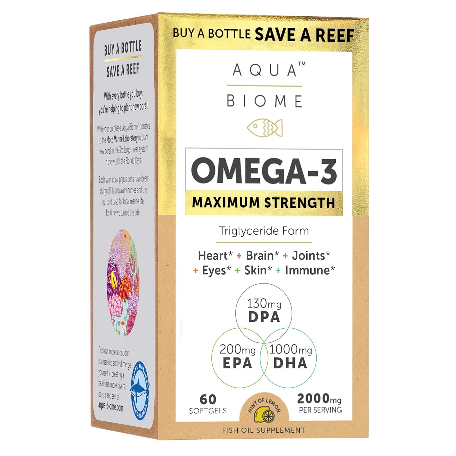 maximum strength fish oil softgels