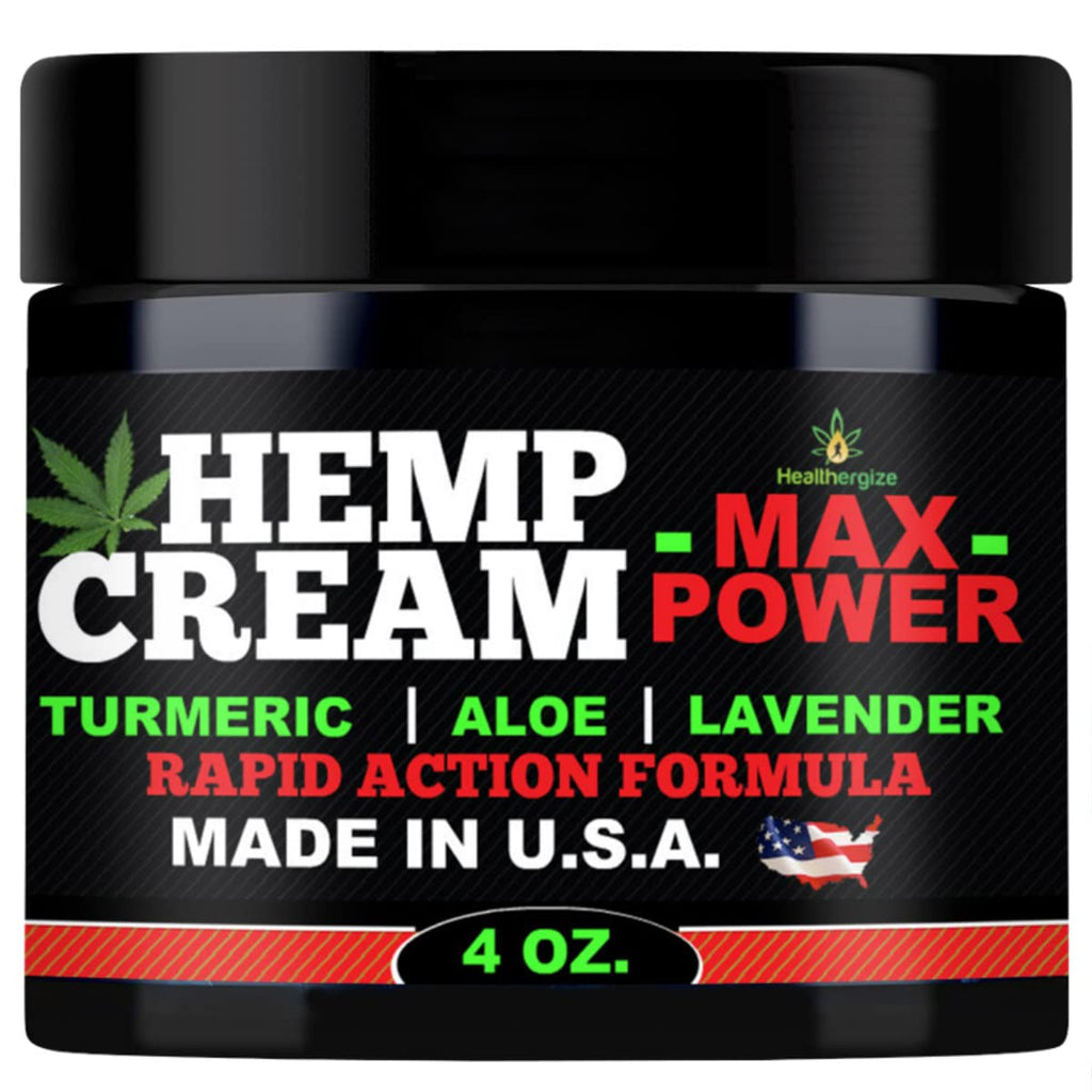 maximum strength hemp cream for pain relief