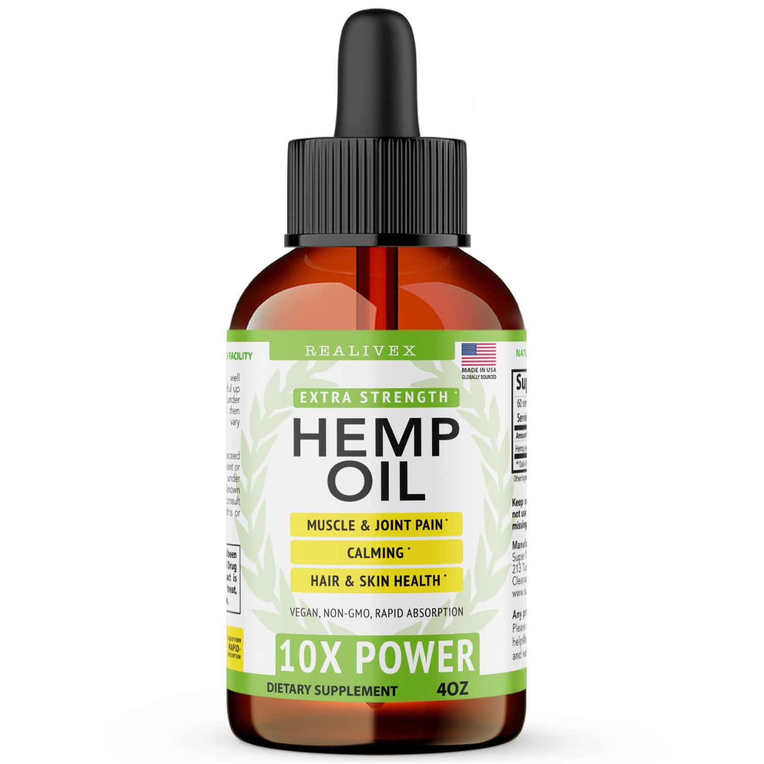 maximum strength hemp oil benefits