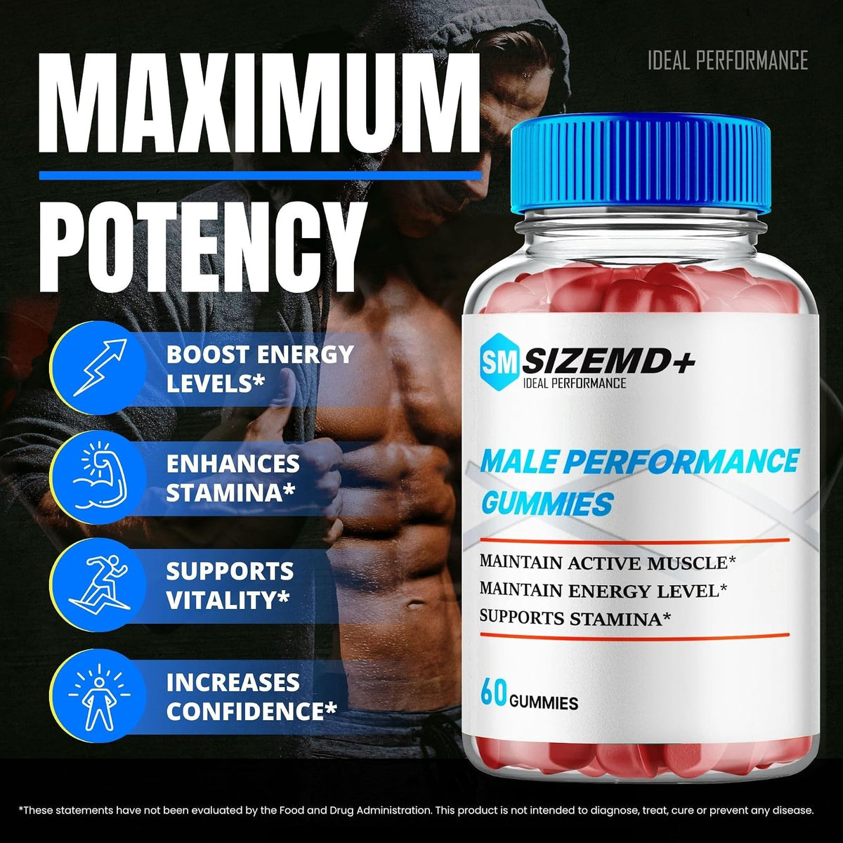 Maximum strength multivitamins for energy