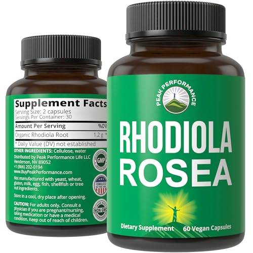 maximum strength Rhodiola Rosea capsules