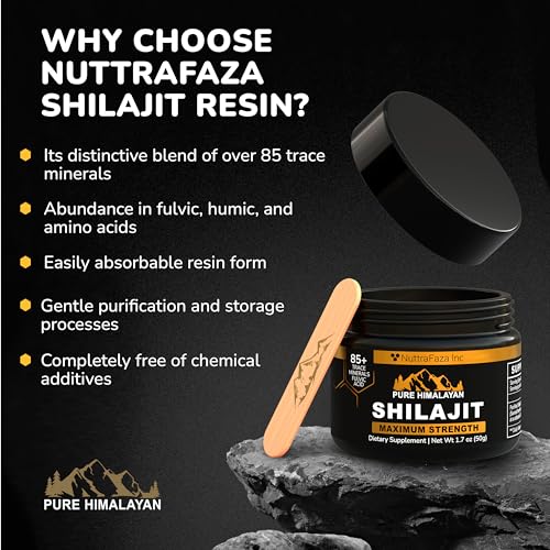 Maximum strength Shilajit supplement