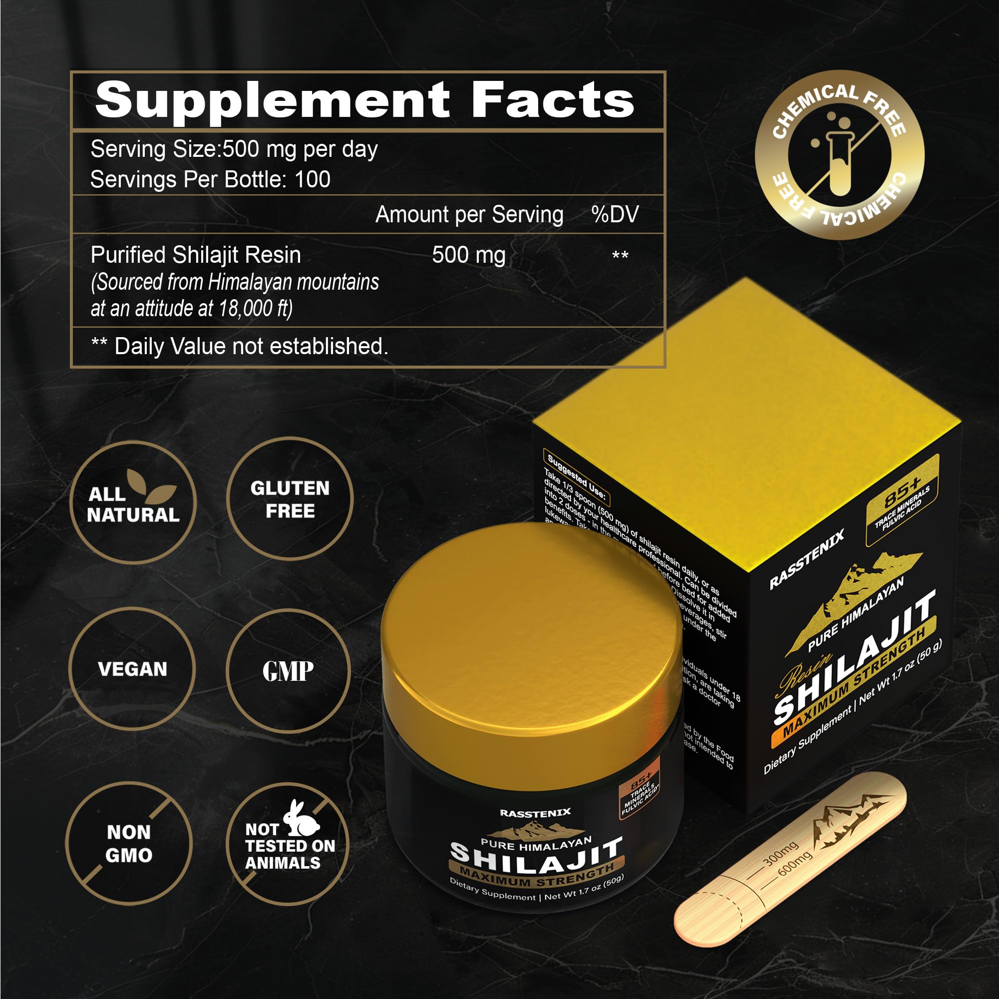 Maximum strength trace minerals supplement
