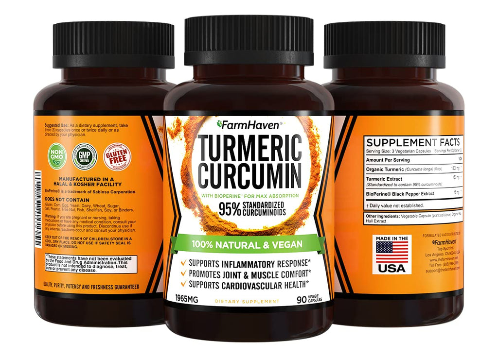 maximum strength turmeric supplement