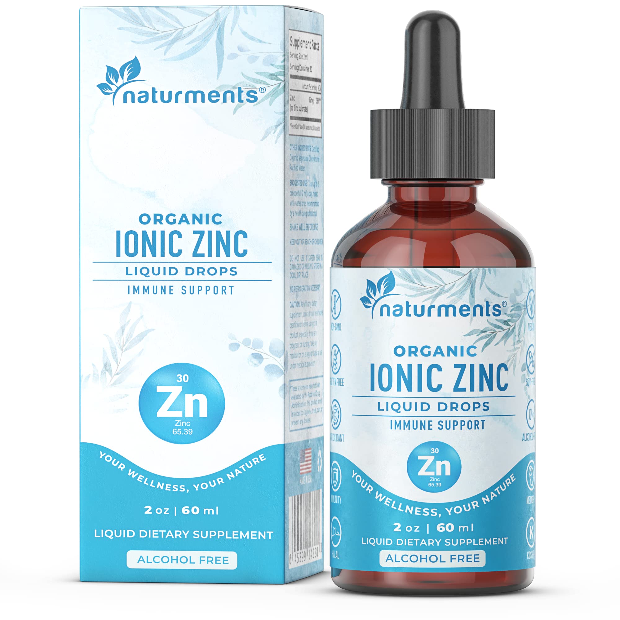 maximum strength zinc liquid drops