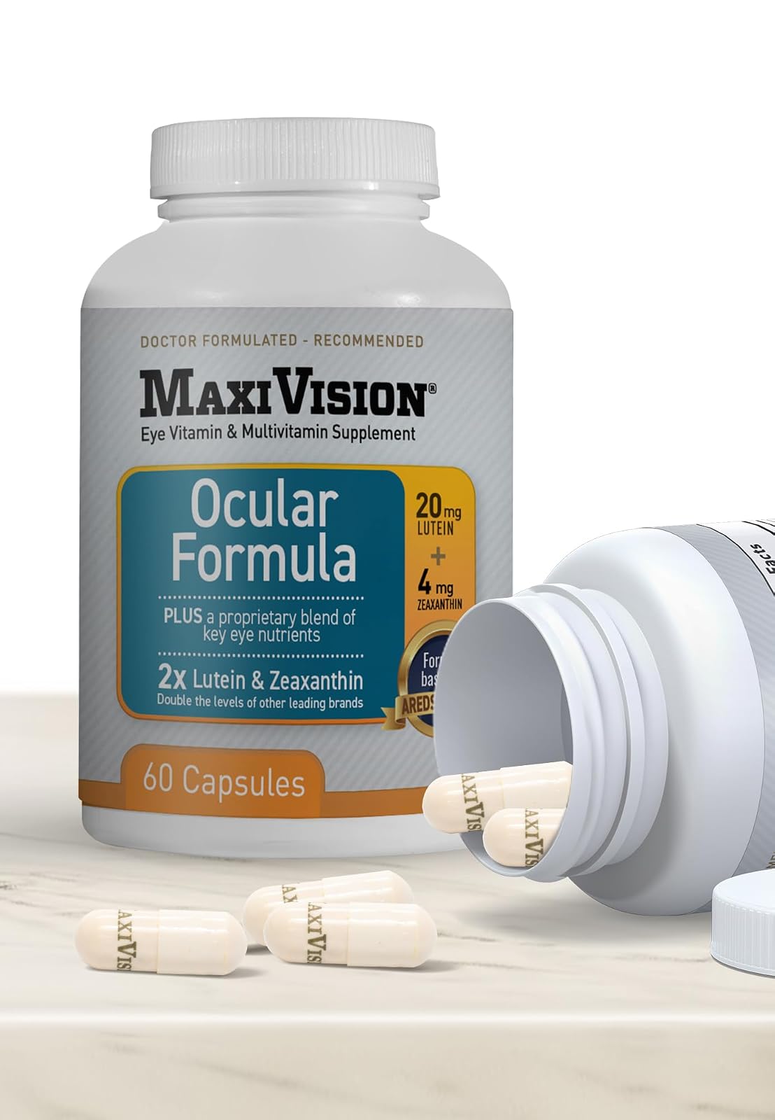 MaxiVision capsules for seniors' vision