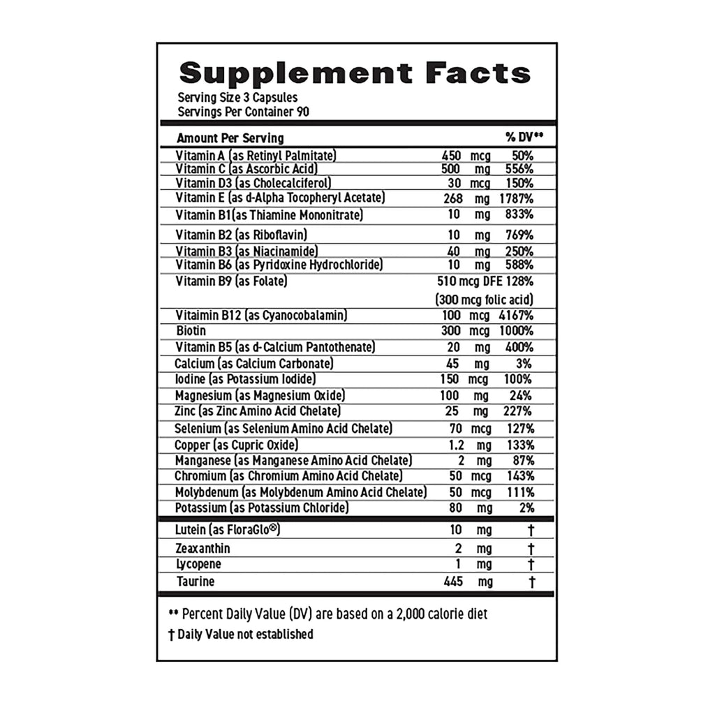 MaxiVision multivitamin for women’s wellness