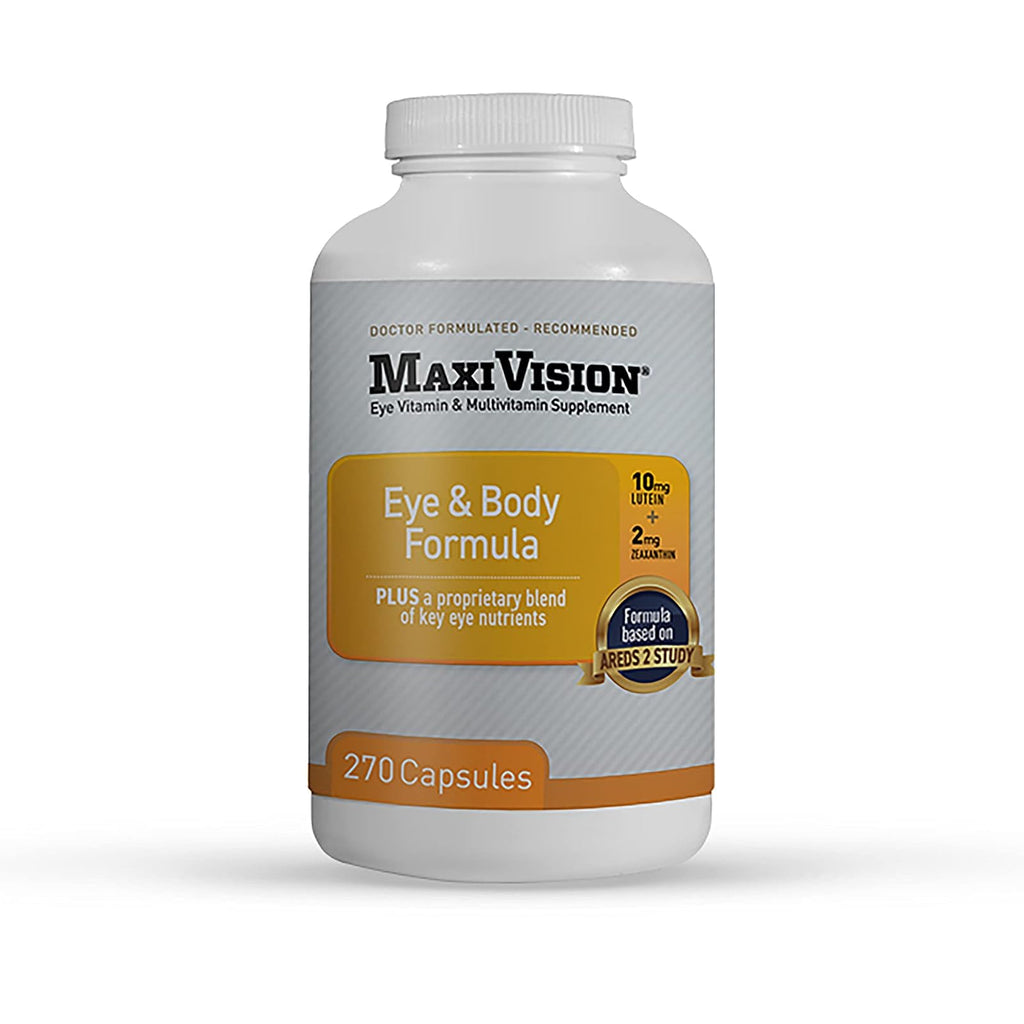 MaxiVision multivitamins for overall health