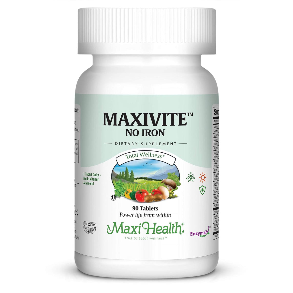 MaxiVite daily multivitamin tablets