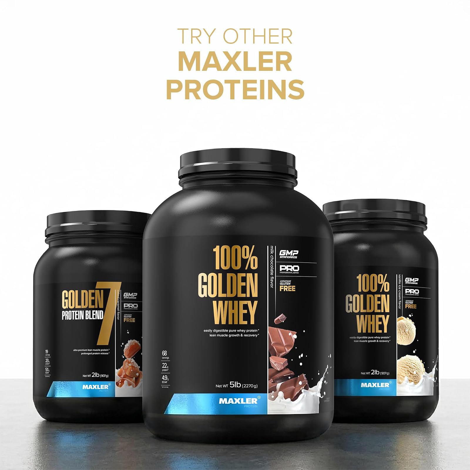 Maxler Golden 7 protein for athletes