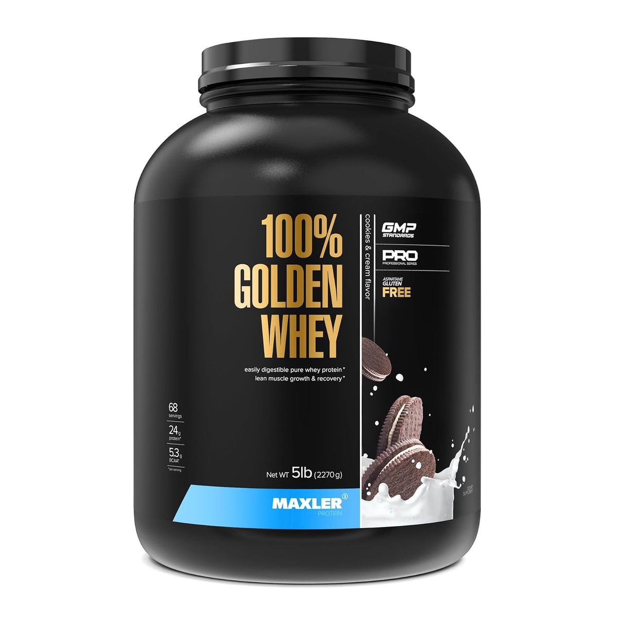 Maxler whey protein cookies and cream