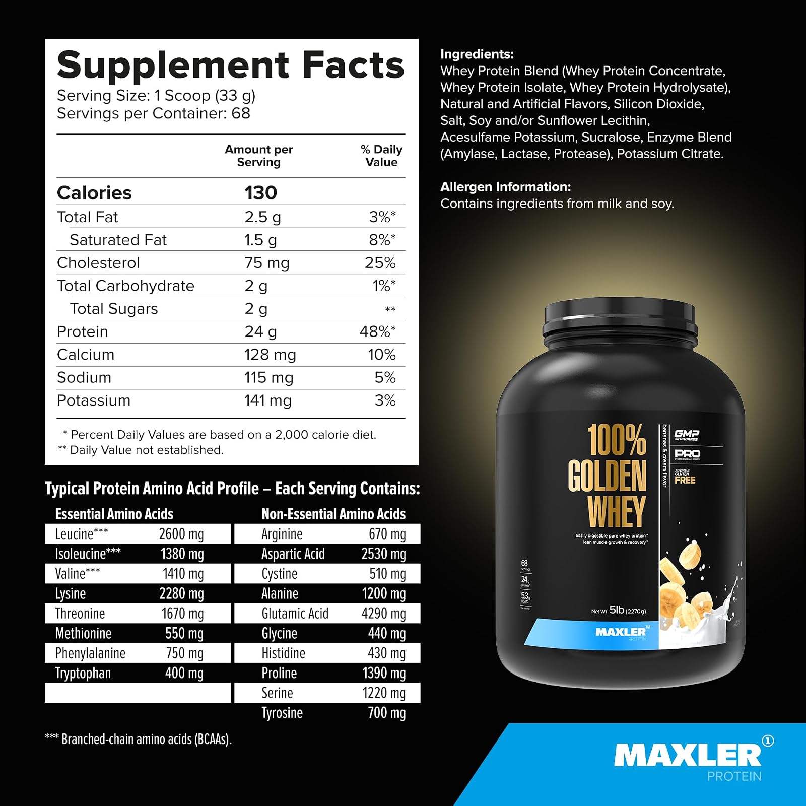 Maxler whey protein for fitness enthusiasts