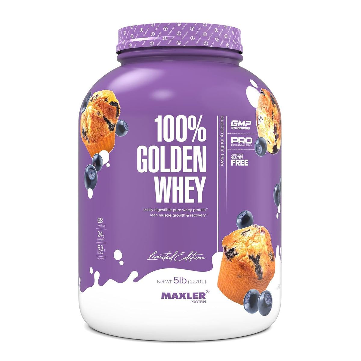 Maxler whey protein powder for muscle gain