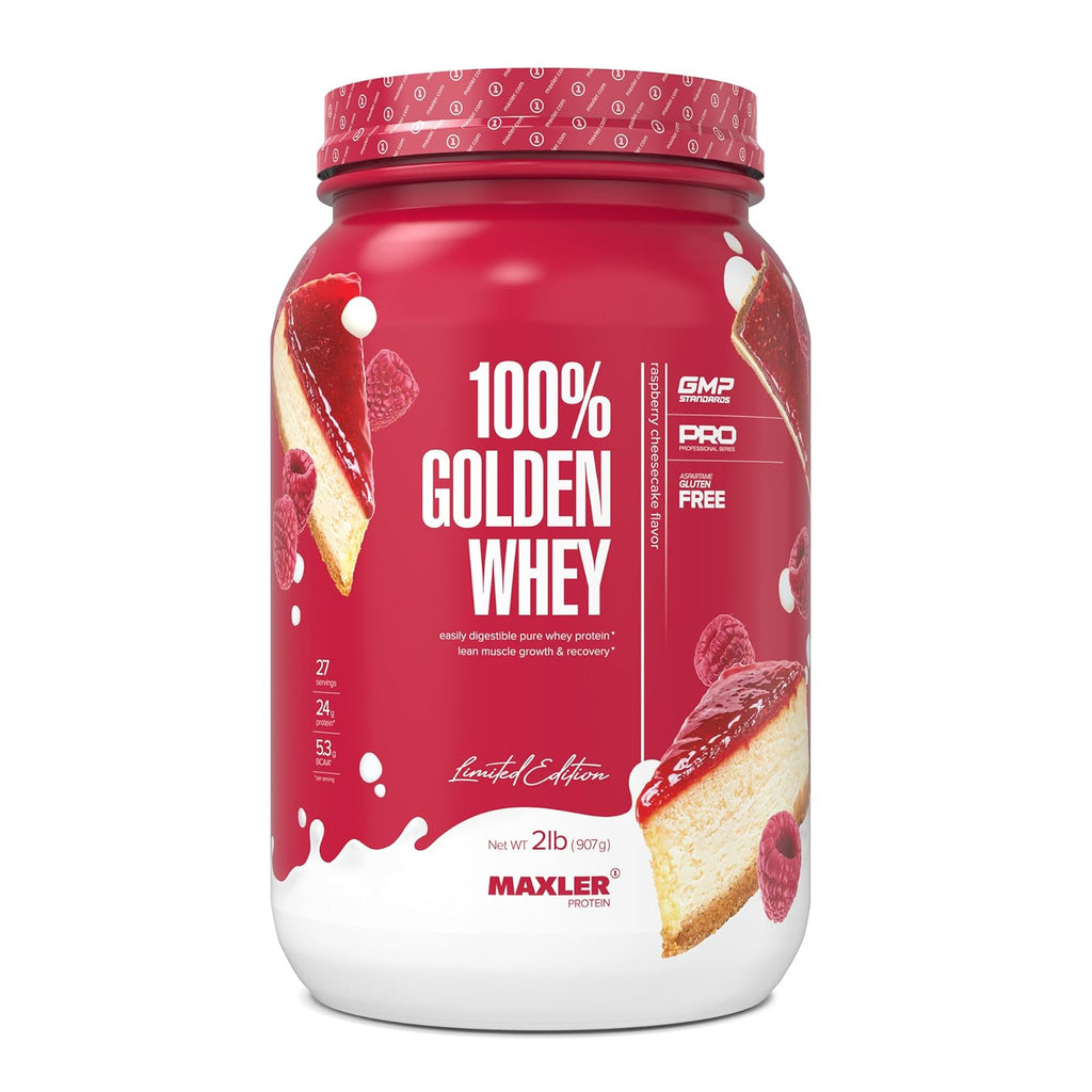 Maxler whey protein raspberry cheesecake flavour
