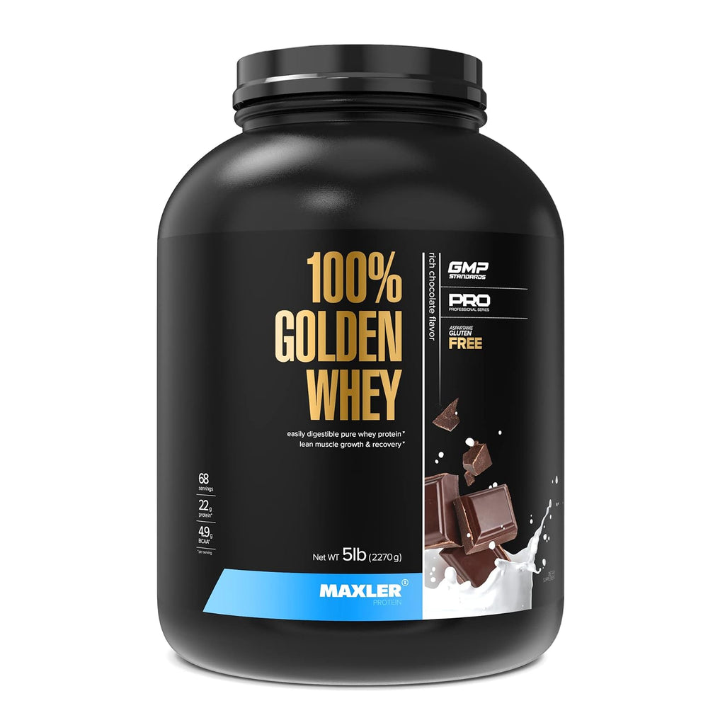 Maxler whey protein rich chocolate flavour