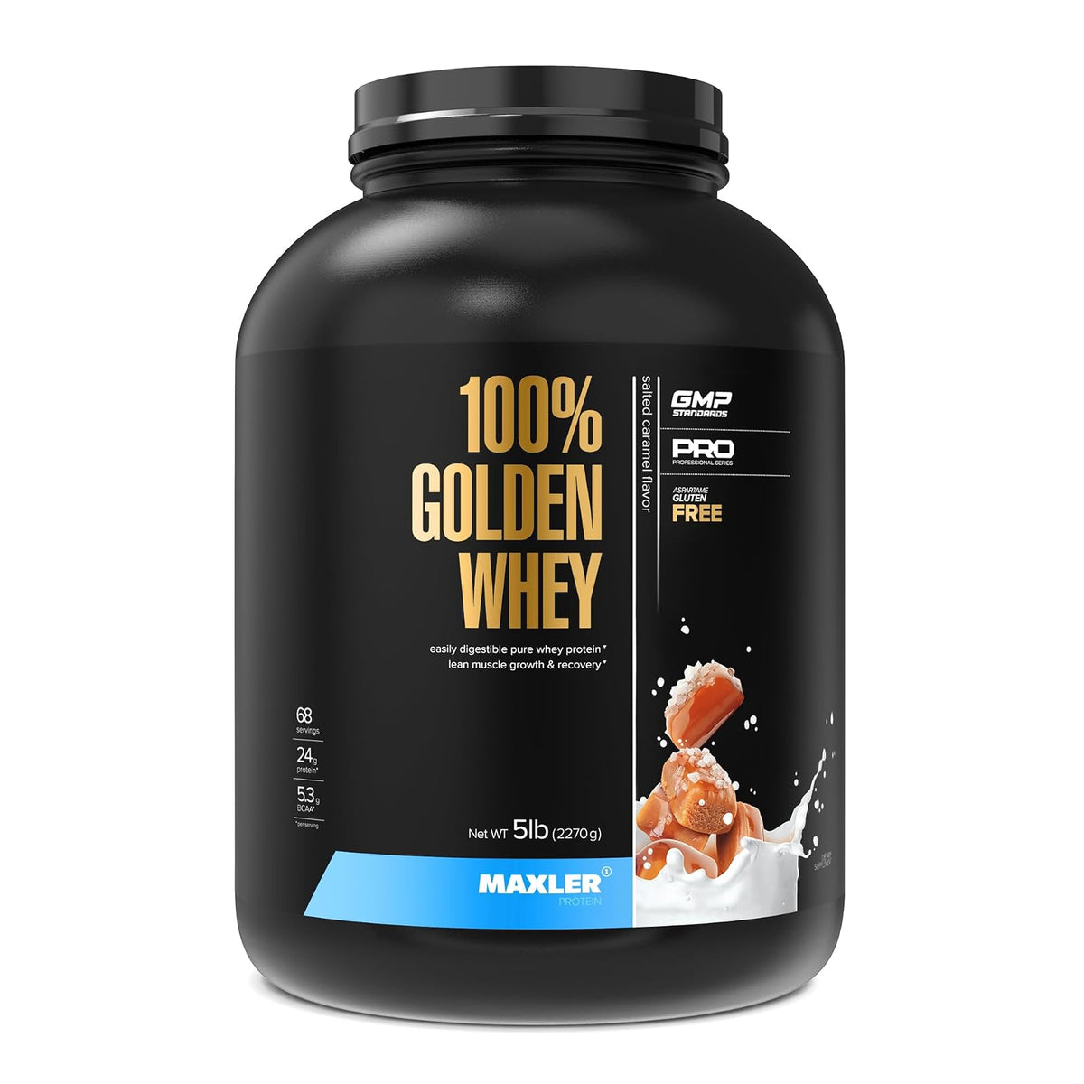Maxler whey protein salted caramel flavour