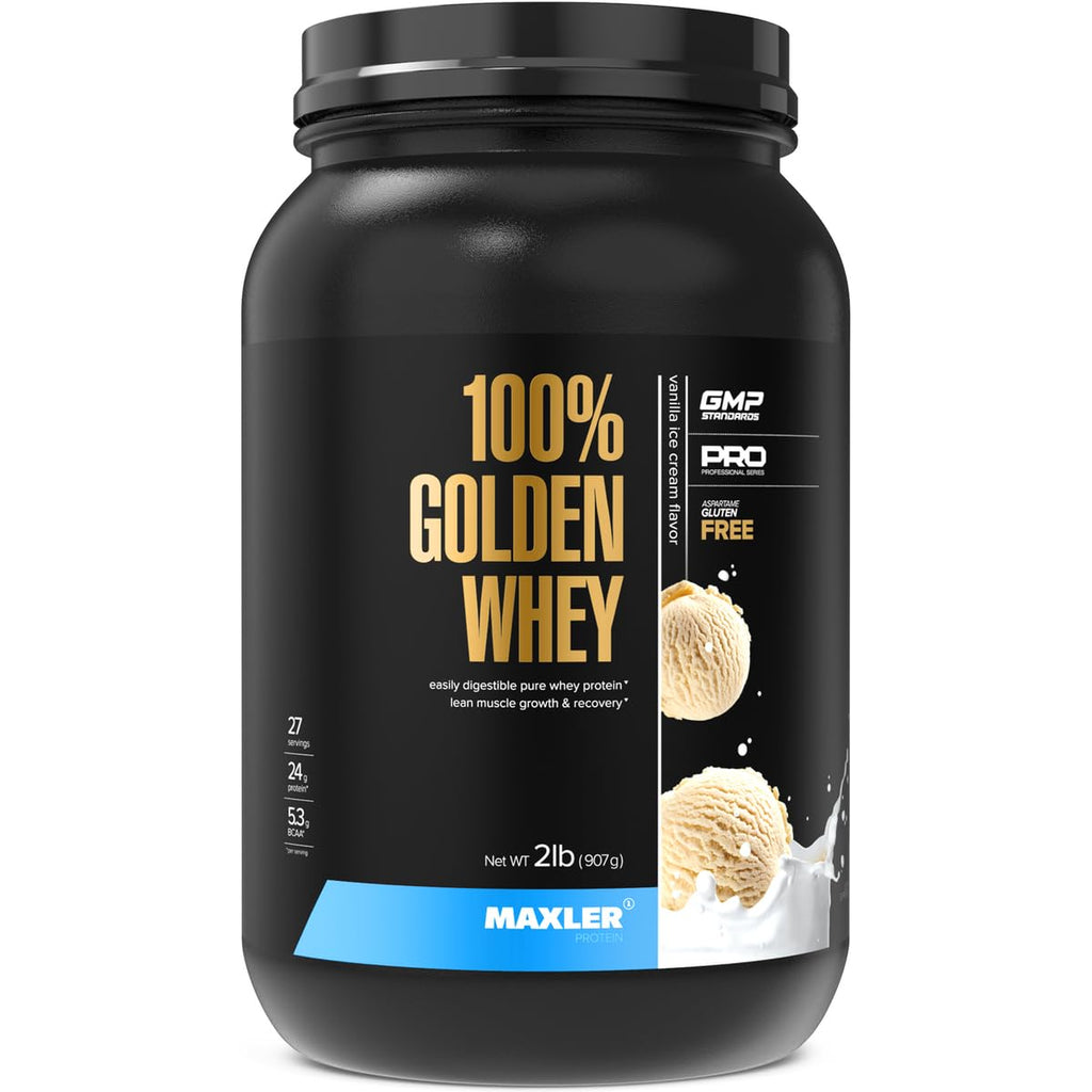 Maxler whey protein vanilla ice cream