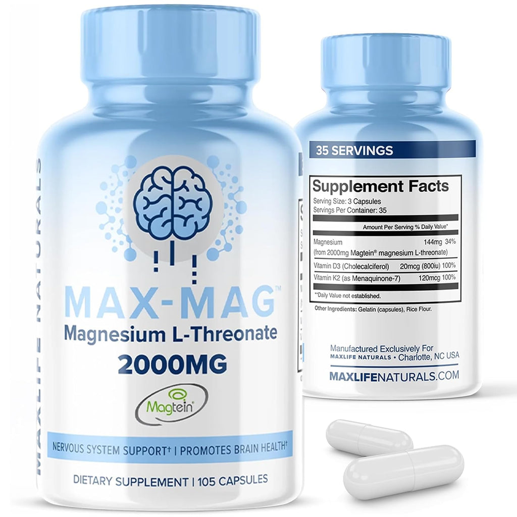 MaxLife Naturals magnesium for sleep