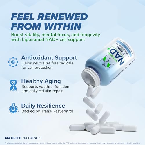 MaxLife Naturals softgels for vitality